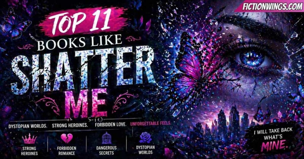 11 Books Like Shatter Me With Intense Romance and Power
